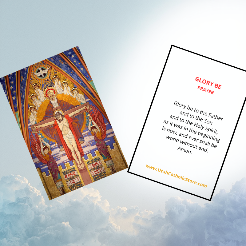 Glory Be Prayer Card – Utah Catholic Store